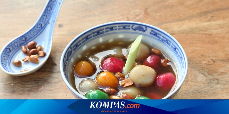 Resep Ronde Isi Kacang Gula Merah dengan Kuah Jahe