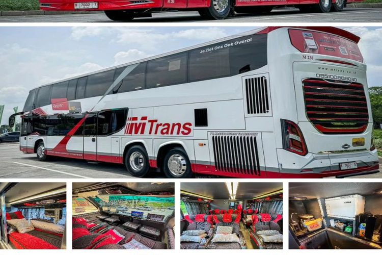 PO Mtrans Rilis Bus Tingkat Baru, Pakai Layanan Pramugari