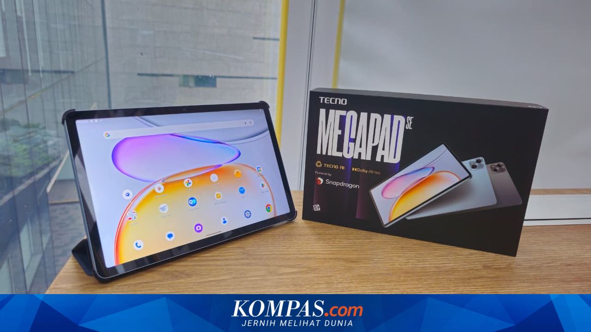 Mencoba Tecno Megapad SE, Tablet Murah dengan Tombol AI Nyentrik