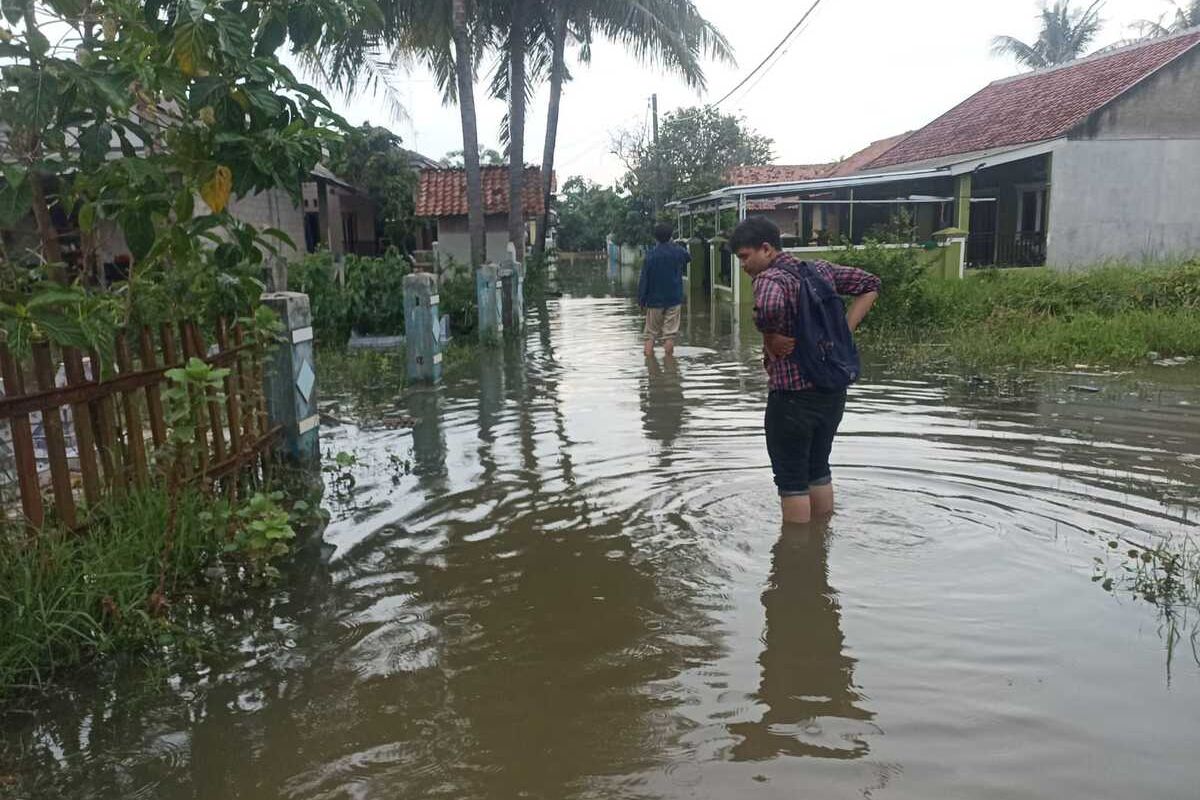 Sejumlah Sungai Meluap, Karawang Selatan Dilanda Banjir