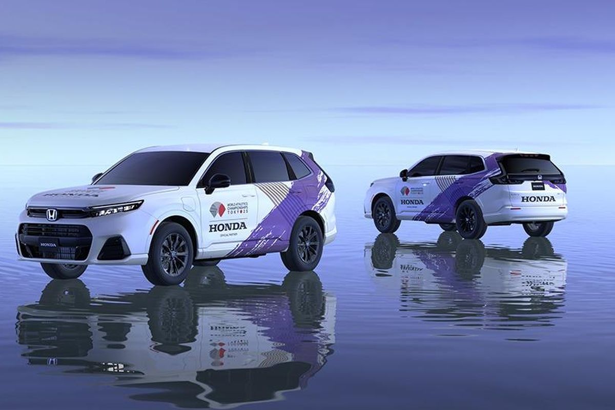 Honda CR-V e:FCEV Jadi Mobil Resmi IAAF World Championships Tokyo 2025