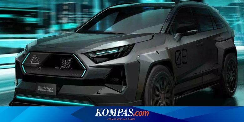 Toyota Pamerkan Mobil Konsep RAV4 Dark Side