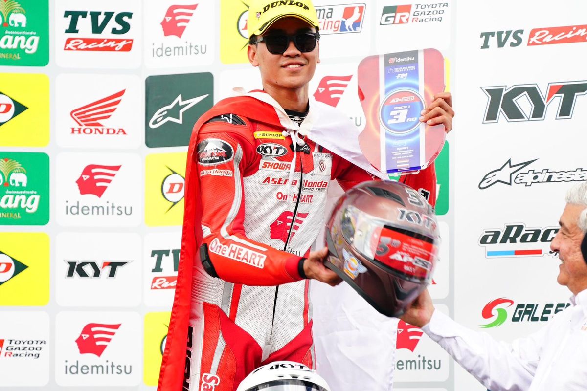 Astra Honda Racing Team Raih Podium di ARRC Buriram