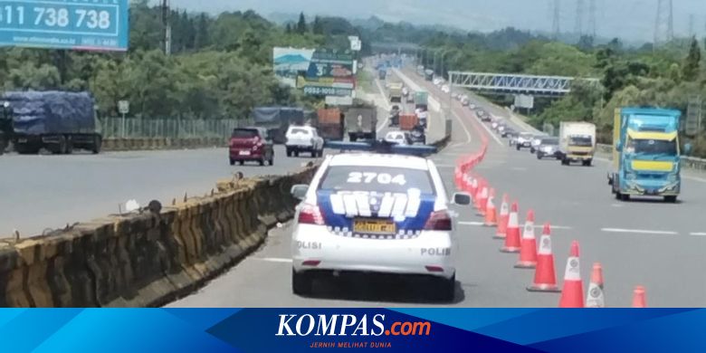 One Way Diterapkan di Puncak Arah Jakarta, Lalu Lintas Padat imbas Libur Waisak