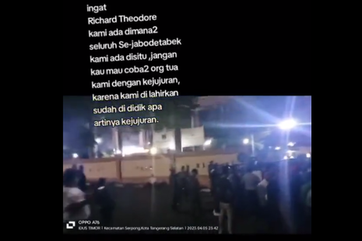 Viral, Video Bernarasi Rumah Richard Theodore yang Sebut Orang NTT ...