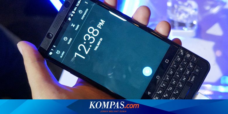 Android QWERTY BlackBerry KeyOne Resmi Dijual di Indonesia, Harganya?