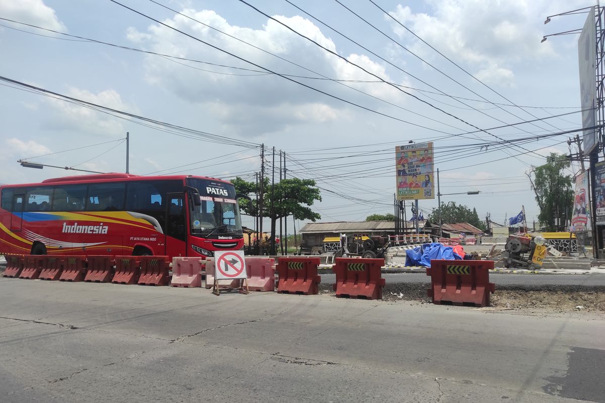 Perbaikan Simpang 3 Trengguli Demak, Ini Jalur Alternatif Jepara-Semarang