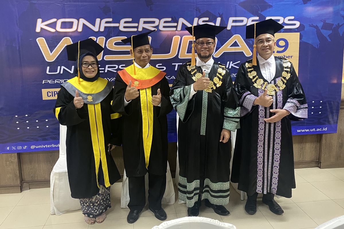 Wisuda UT 2024, Rektor Tegaskan Komitmen Buka Akses Pendidikan Tinggi ...