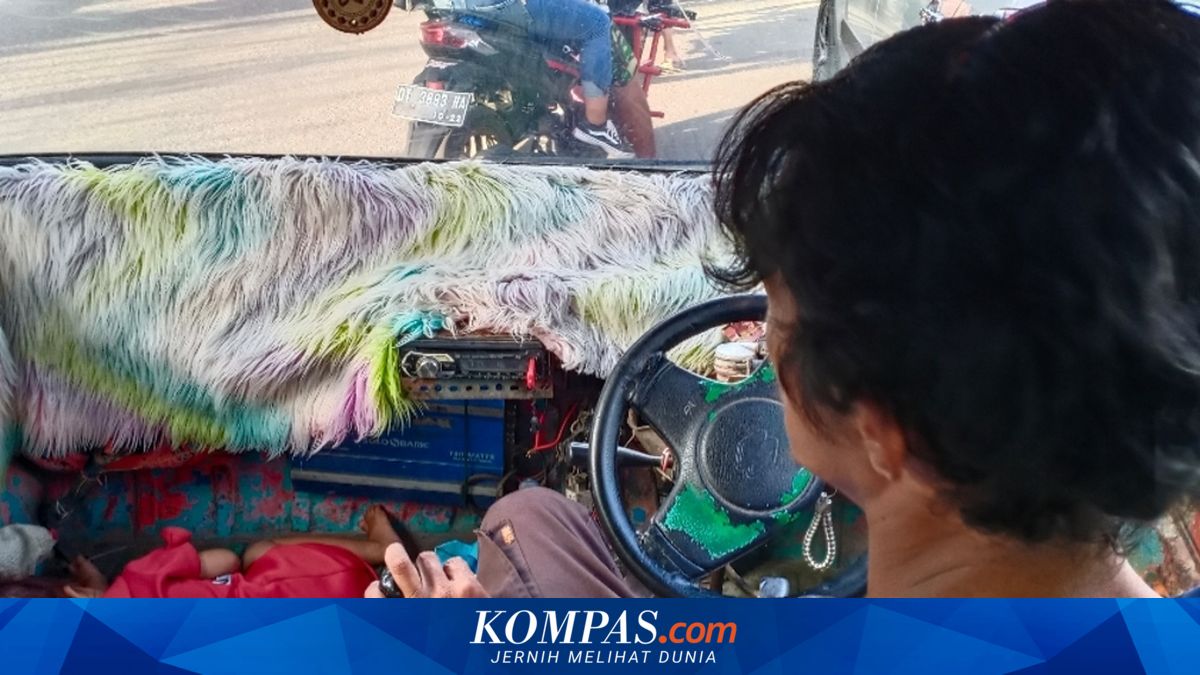 Asuh Balita 2 Tahun Sambil Narik Angkot, Ini Kisah Andi Amin yang ...