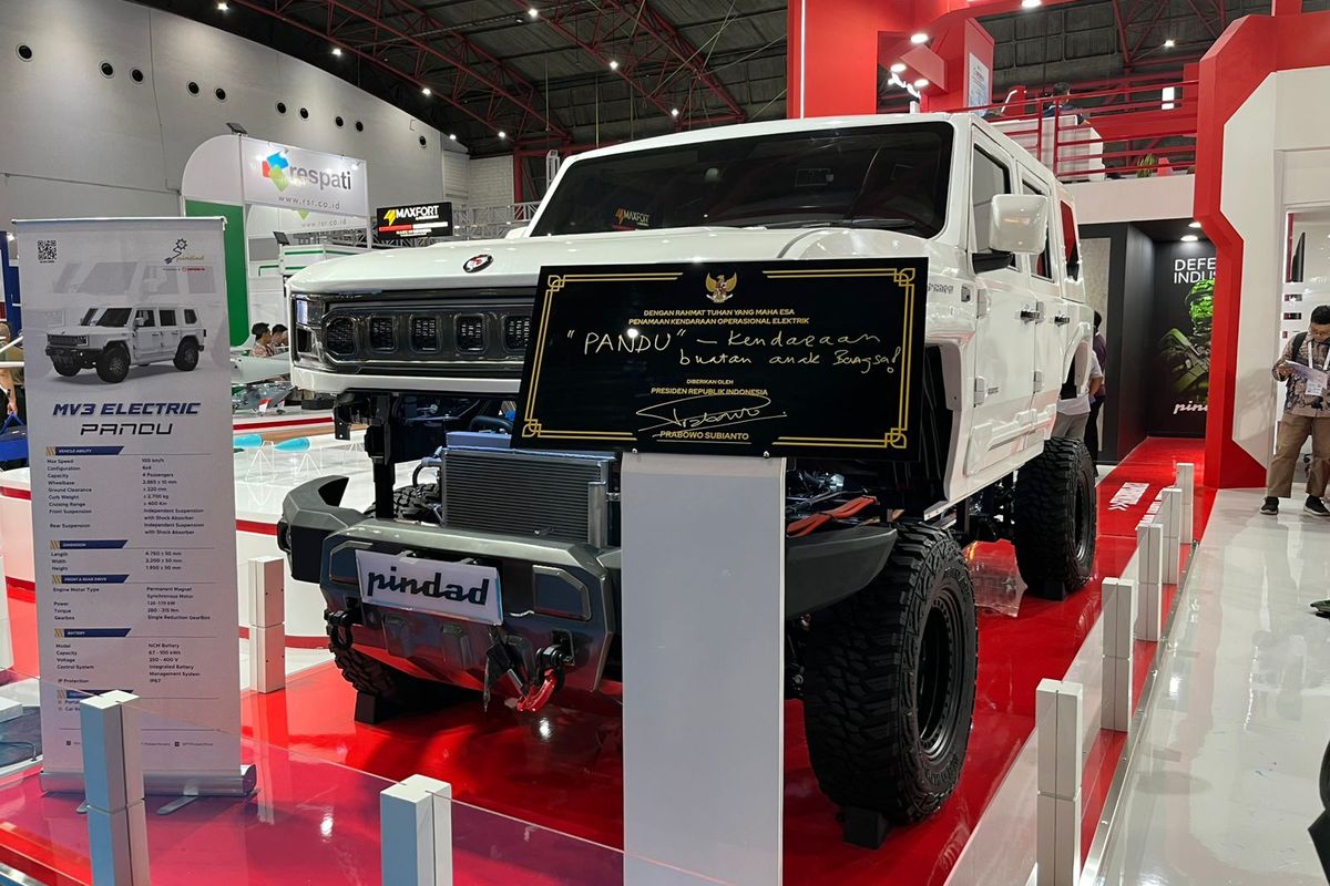 Alasan Pindad Pilih Baterai Berbasis Nikel untuk MV3-EV Pandu