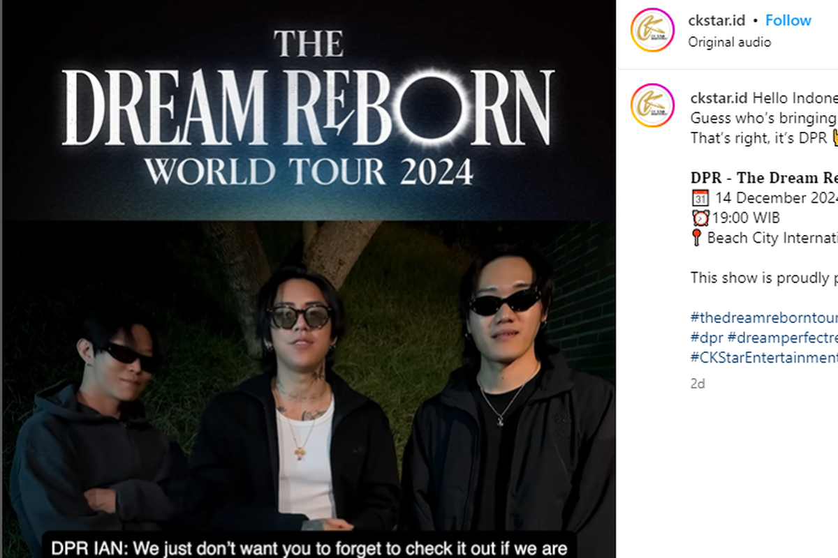 Harga dan Cara Beli Tiket Konser Dream Perfect Regime di Jakarta, Mulai ...
