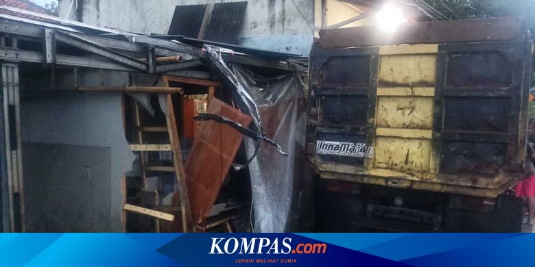 Kecelakaan Maut Truk Tabrak Angkot dan Ruko di Paseh Sumedang, 1 Tewas