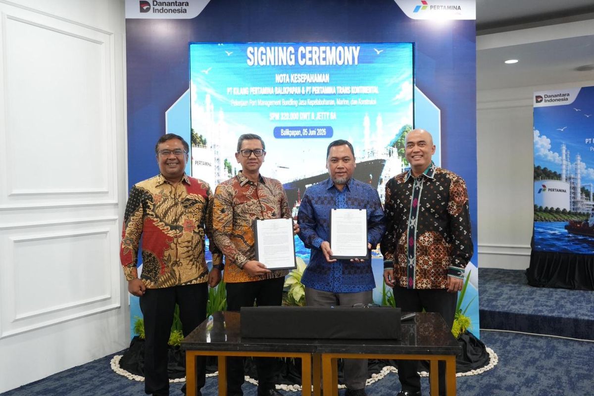Perkuat Sinergi Maritim, Kilang Pertamina Balikpapan dan Pertamina ...