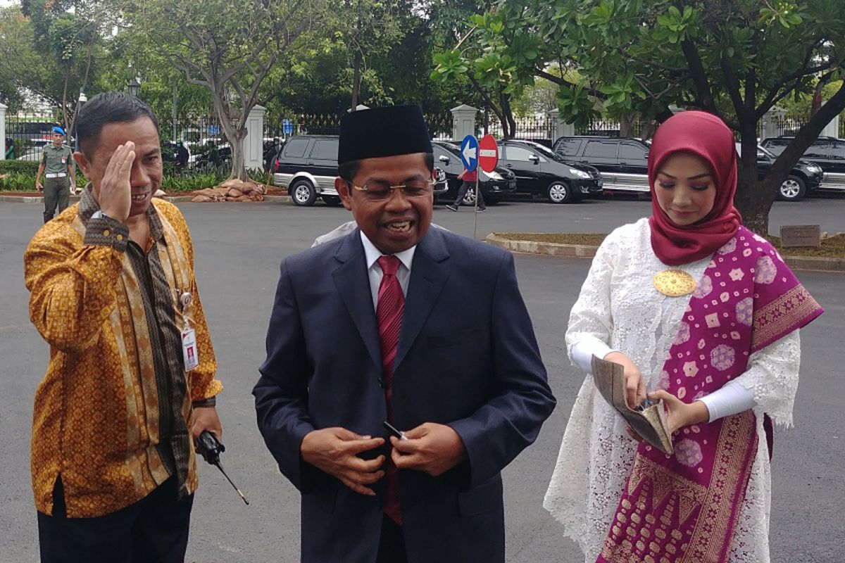 Dikabarkan Akan Dilantik Jadi Mensos, Idrus Marham Tiba di Istana