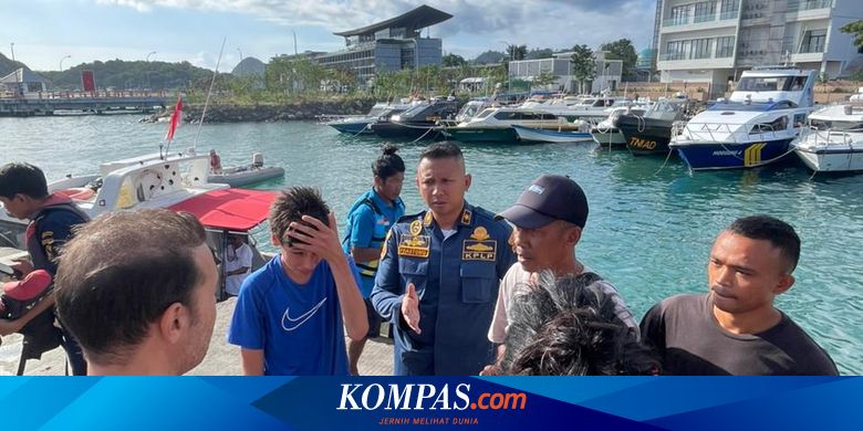 Kapal Wisata Angkut 8 Wisatawan Asing Terbalik di Perairan Labuan Bajo