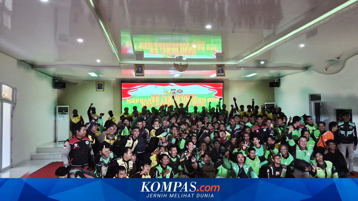 Tak Ada Demo, Ratusan Ojol di Lebak Pilih Gelar Doa untuk Affan...