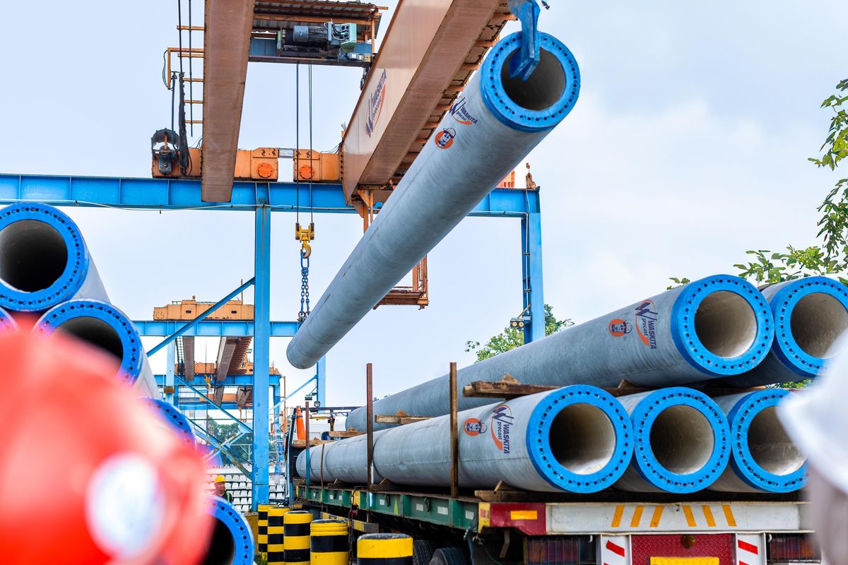 963 Batang Spun Pile Buat Proyek Gereja PIK 2, Nilainya Rp 4,83 Miliar