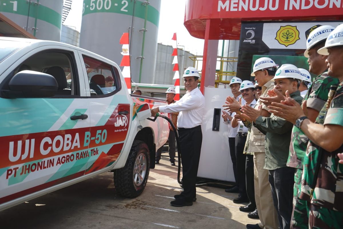Mentan Luncurkan Biodiesel B50 di Batulicin, Targetkan RI Jadi Pengekspor