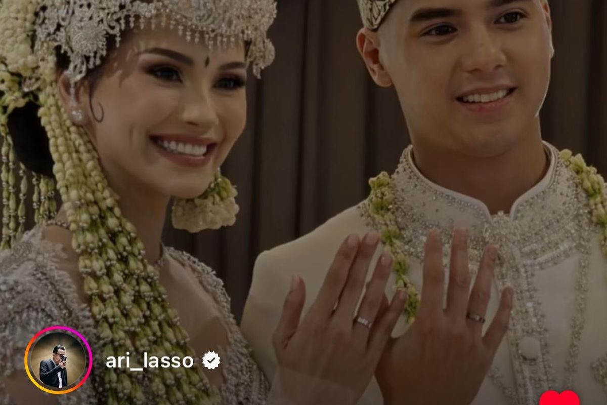 Al Ghazali dan Alyssa Daguise Resmi Menikah, Ari Lasso: Setia dalam Suka dan Duka