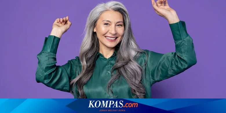 7 Model Rambut Terbaik untuk Wanita Beruban