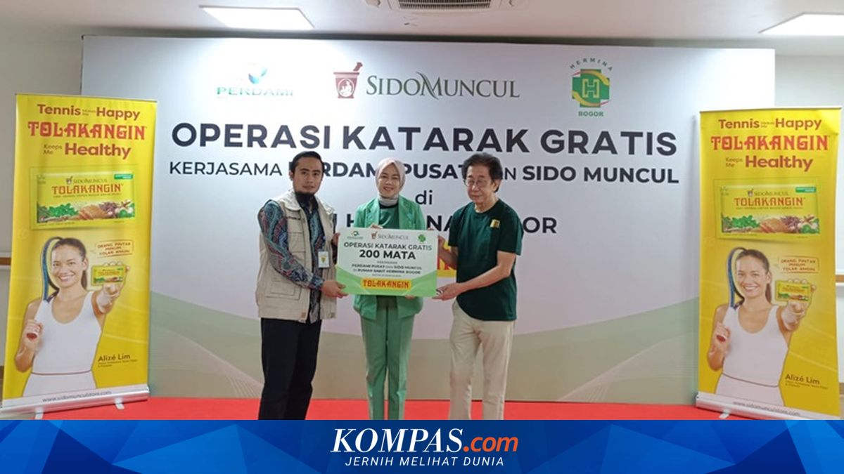 Sido Muncul Bantu Operasi Katarak Gratis bagi 200 Masyarakat Bogor