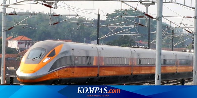 Uji Coba Kereta Cepat Jakarta-Bandung Tembus Kecepatan 220 Km Per Jam
