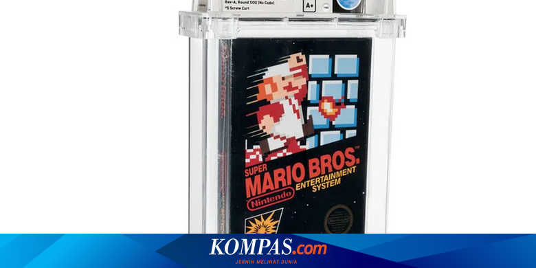 Kaset Game Super Mario Bros Ini Terjual Seharga Lebih dari Rp 9 Miliar