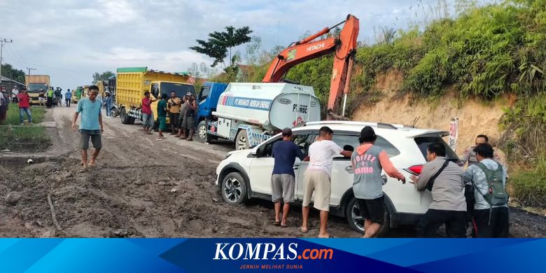 Jalan Palangka Raya–Gunung Mas Berfungsi, Tonase Kendaraan Dibatasi 10 Ton