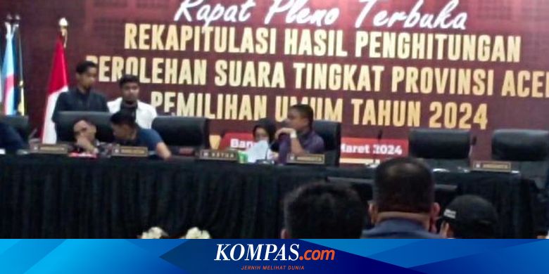 4 Caleg DPD dari Aceh dengan Suara Terbanyak Diumumkan, Salah Satunya Petahana