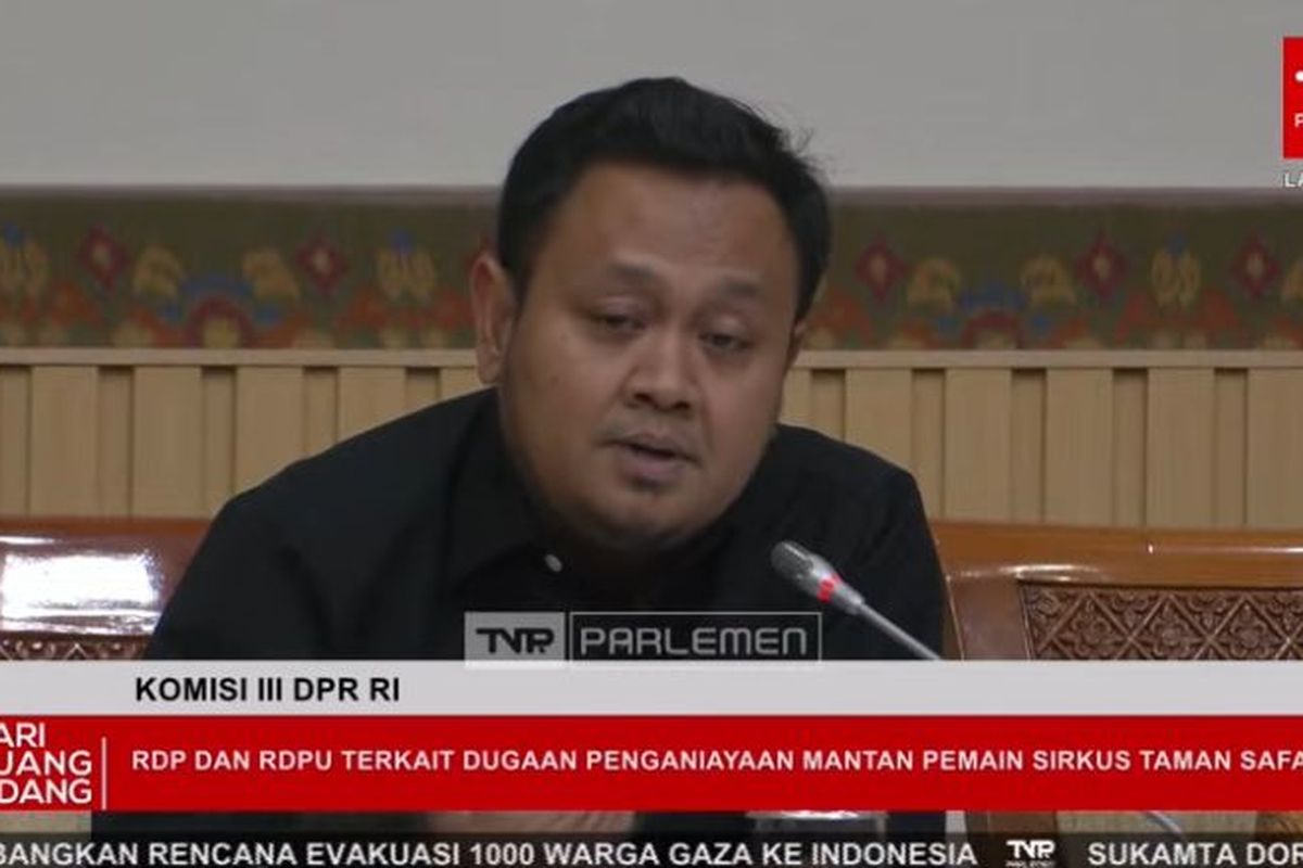 Komisi III Cecar Pendiri OCI: Kenapa Ambil Anak Usia Dini Jadi Pemain Sirkus?