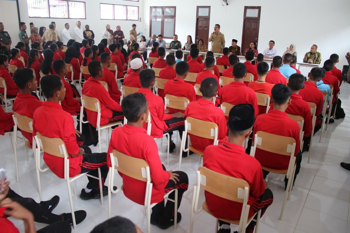 Kunjungi Sekolah Rakyat di Ambon, Gubernur Maluku: Saya Datang 2 Bulan ...