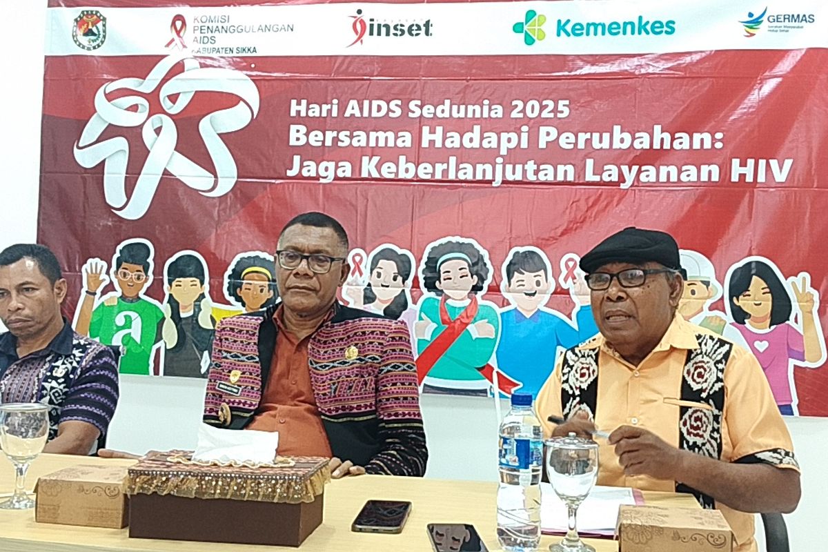 1.225 Warga Sikka NTT Terjangkit HIV-AIDS, 260 Orang Meninggal Dunia