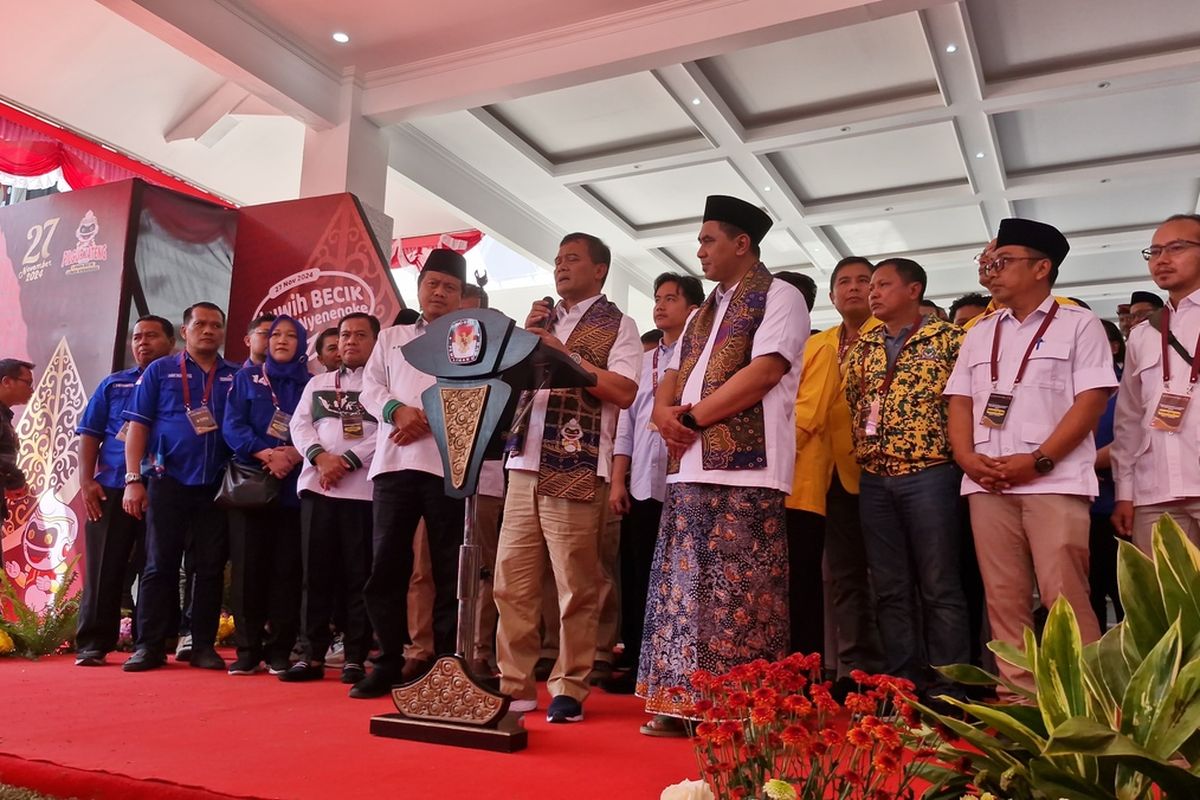 Luthfi-Yasin Diusung 9 Parpol pada Pilkada Jateng, Syarat Dukungan Capai 13,7 Juta Suara