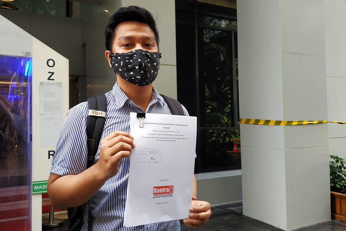 Duga Ada Kejanggalan dalam Sidang "Unlawful Killing" Laskar FPI, Kontras Surati Mahkamah Agung