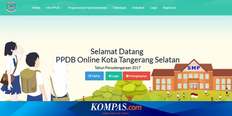 Proses PPDB di Tangsel Terkendala Data Kependudukan Tidak Valid