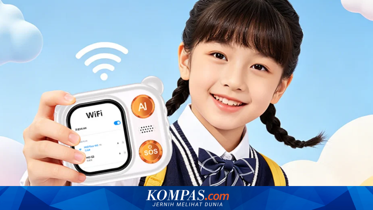 Lenovo Rilis Gadget AI untuk Anak, Punya Tombol Darurat dan GPS