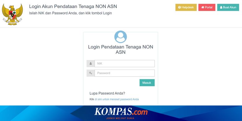 Syarat, Alur, Link, dan Cara Daftar Pendataan Non-ASN 2022