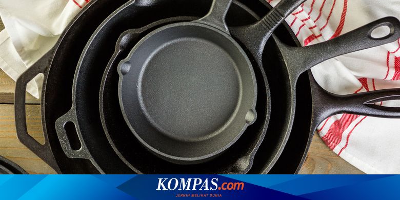 3 Cara Bersihkan Wajan Besi Cor agar Tidak Karatan
