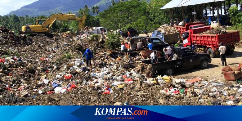 TPA Manado Tak Sanggup Tampung Sampah Banjir