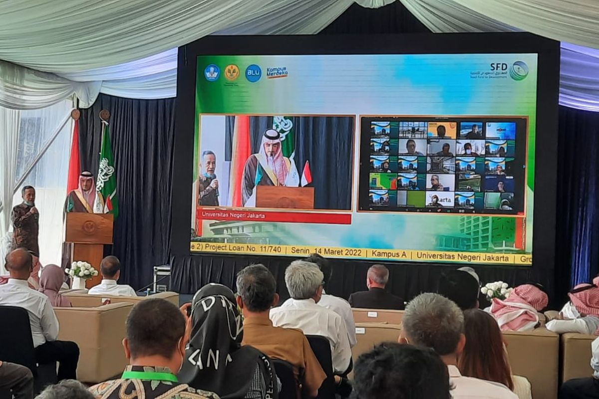 UNJ Gandeng Kerajaan Arab Saudi untuk Pengembangan Sarana Prasarana Kampus