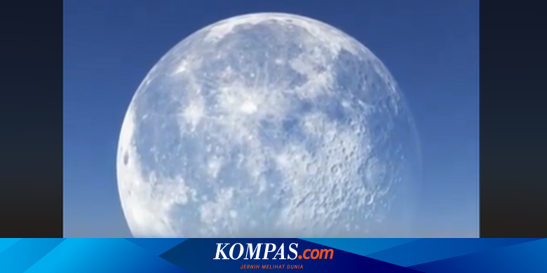 Viral, Video Penampakan Bulan Berukuran Raksasa di Lingkar Arktik ...
