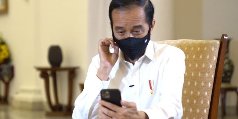President Jokowi Talks to Indonesian Nurse on Life in the Covid-19 Wards