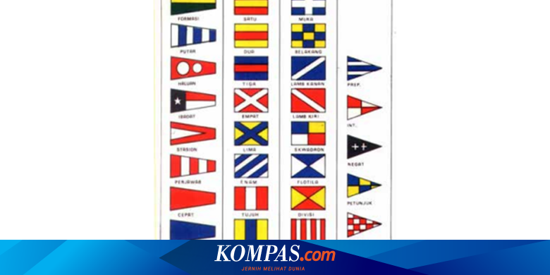 Mengenal Bendera Isyarat di Kapal Perang TNI AL