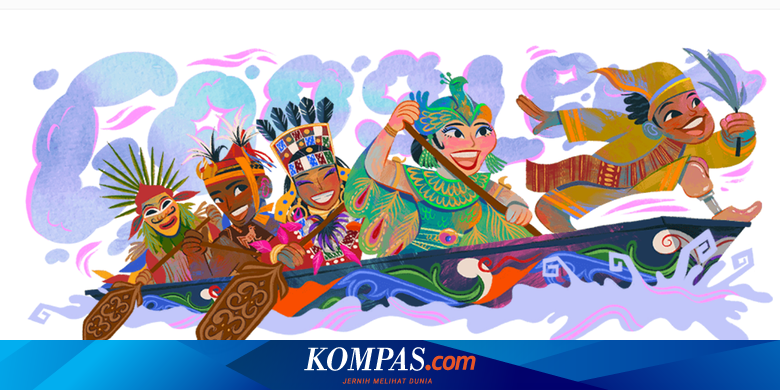 Google Doodle Tampilkan Gambar Pacu Jalur Kuantan Singingi pada HUT Ke ...