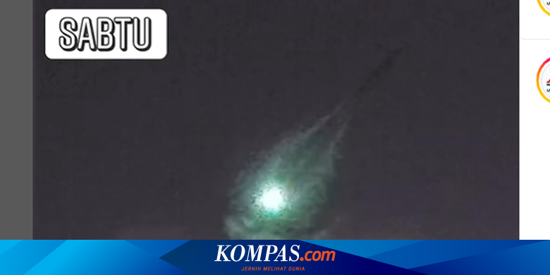 Viral Video Cahaya di Langit Yogya, Benarkah Ada Meteor yang Jatuh?