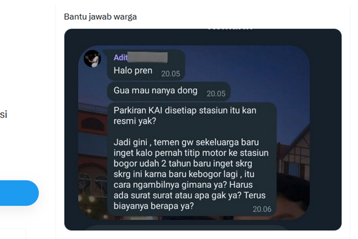 2 Tahun di Parkiran Stasiun, Biaya Parkir Motor Ini Capai Rp 11 Juta
