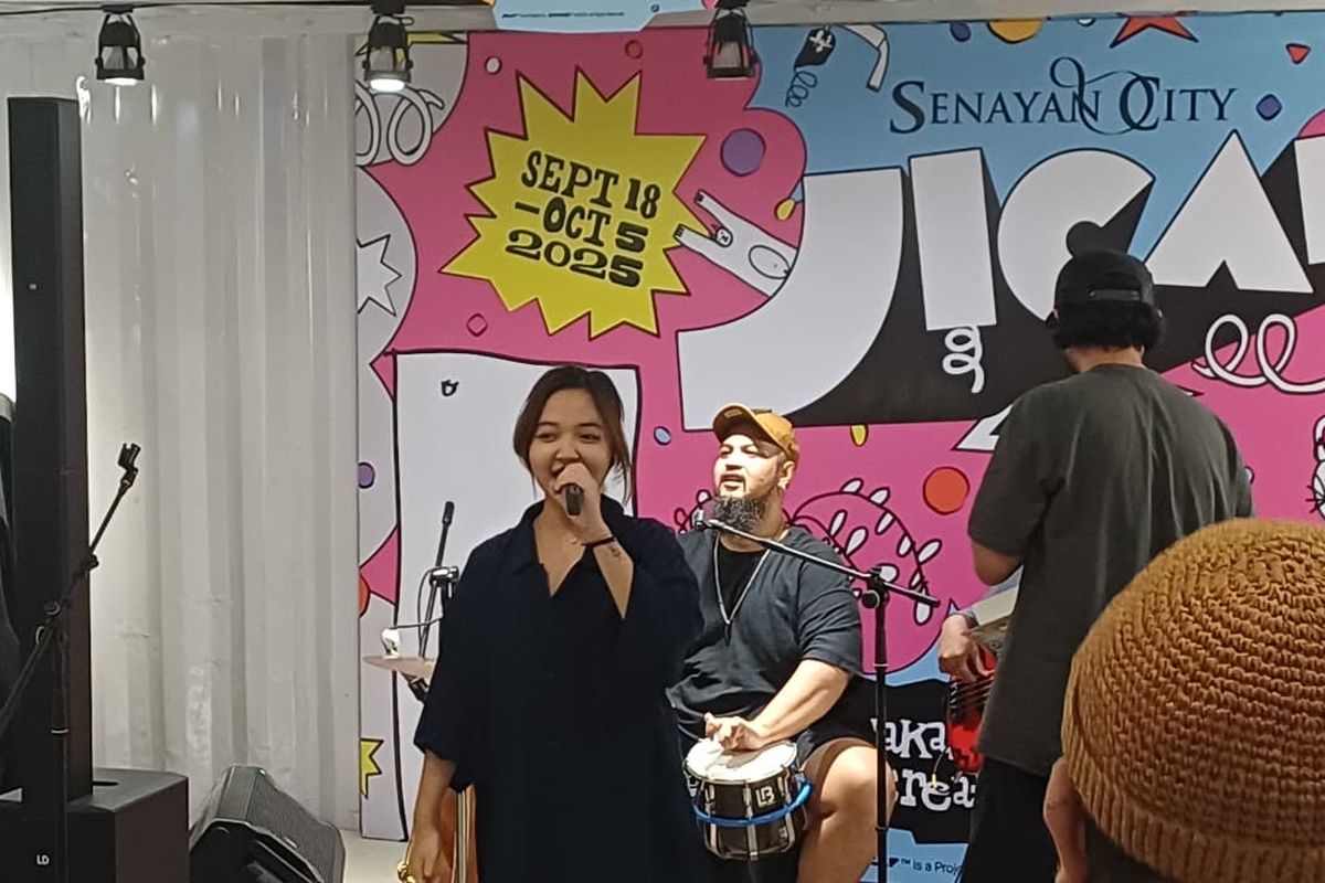 Hibur JICAF 2025, Bunga Nafisa Adik Mendiang Gustiwiw Nyanyikan Lagu ...