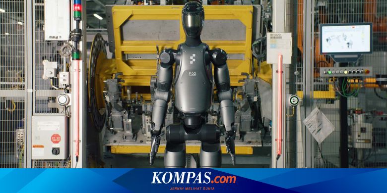 BMW Pekerjakan Robot Humanoid di Pabrik Perakitan