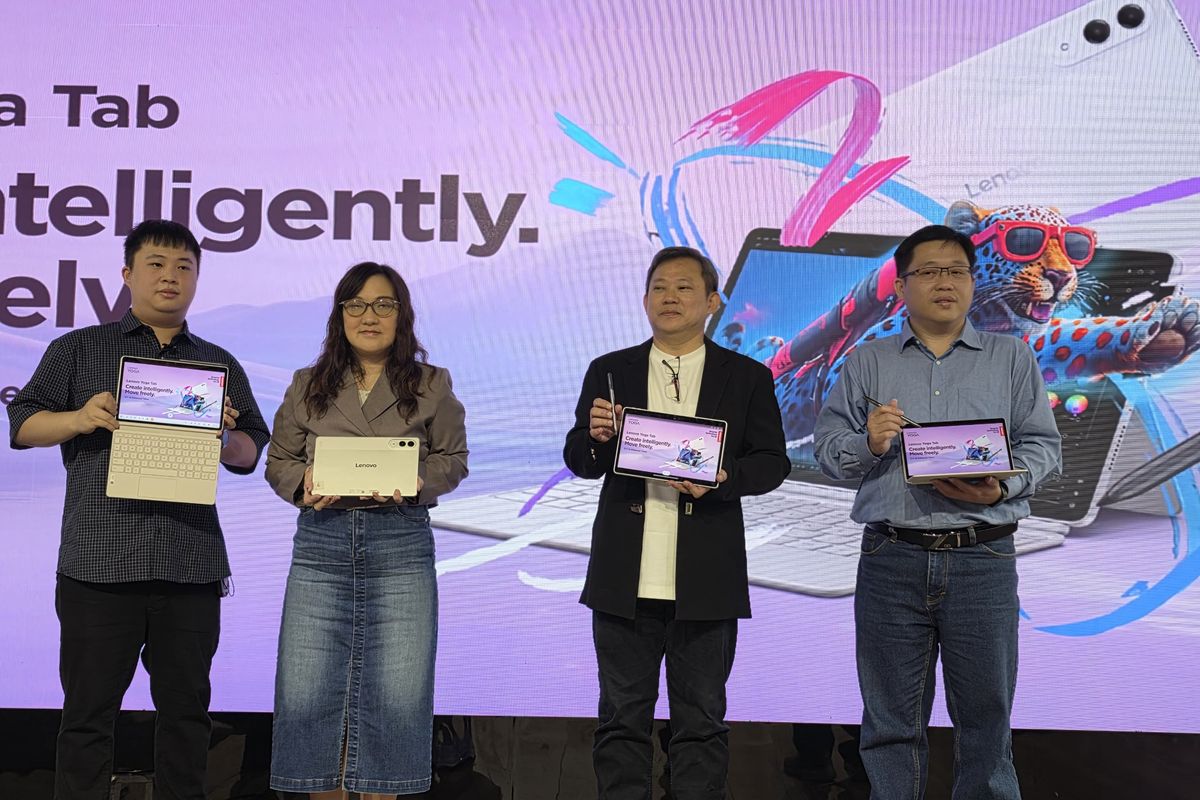 Lenovo Yoga Tab Resmi di Indonesia, Tablet "AI Native" Harga Rp 11 Jutaan