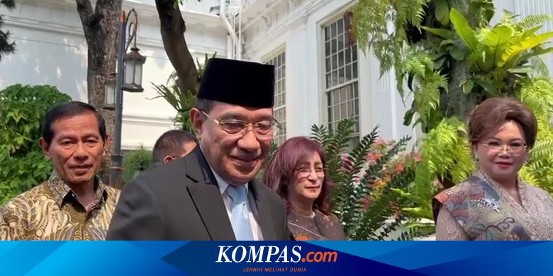 Diisukan Jadi Wamenkes, Benjamin Paulus Merapat ke Istana Pakai Dasi ...